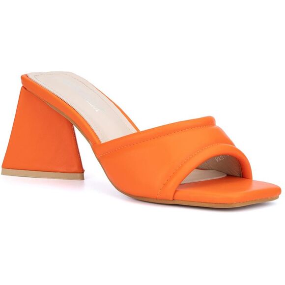 Olivia Miller | Shoes | Olivia Miller Womens Florence Orange Slip On ...